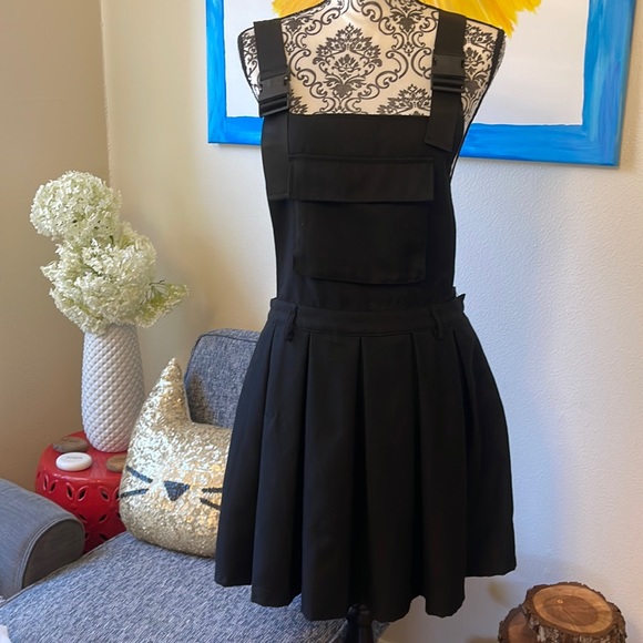 Pants & Jumpsuits | Nwt Hot Topic Black School Girl Jumper | Poshmark